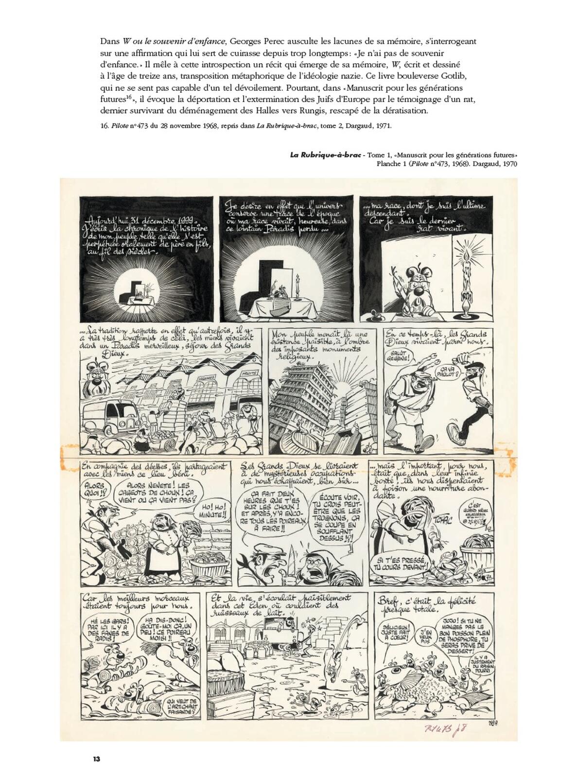 Artbook Marcel Gotlib | Vooruitblikken | Stripspeciaalzaak